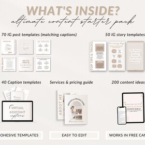 Virtual Assistant Content Starter Pack, Virtual Assistant Pricing Guide ...