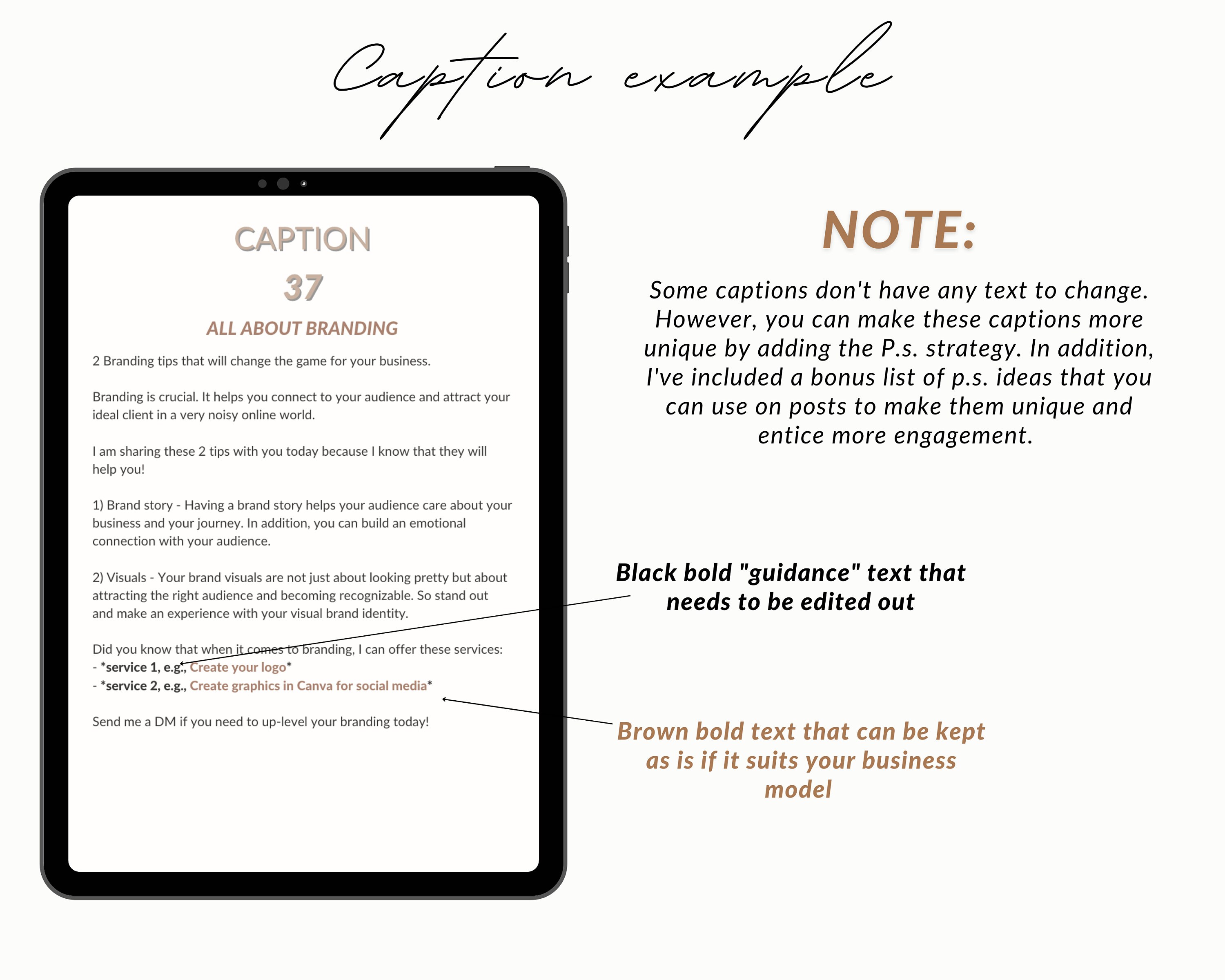 Virtual Assistant Instagram Captions, VA Content Ideas (canva PDF) - Etsy