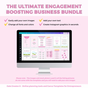 Instagram Story Templates Canva, Instagram Engagement Posts, Editable ...