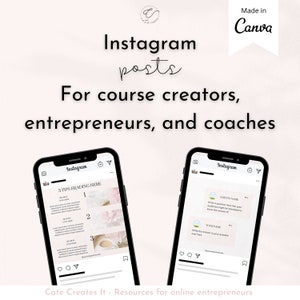 Instagram Templates Canva, Social Media Canva Templates, Instagram ...