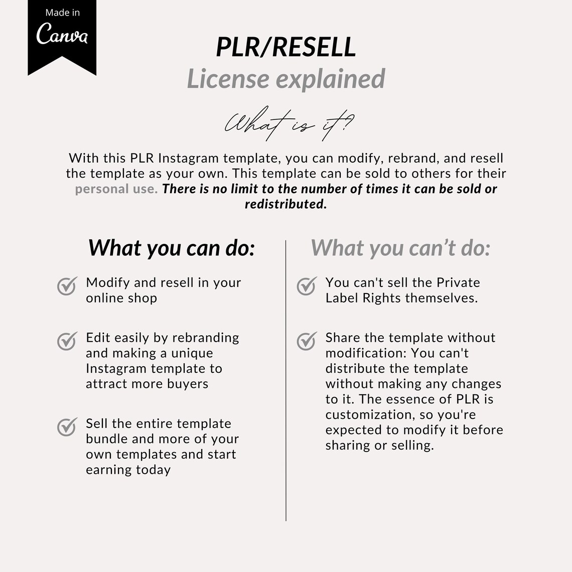 PLR Instagram Posts, PLR Instagram Templates, Charts and Graphs ...