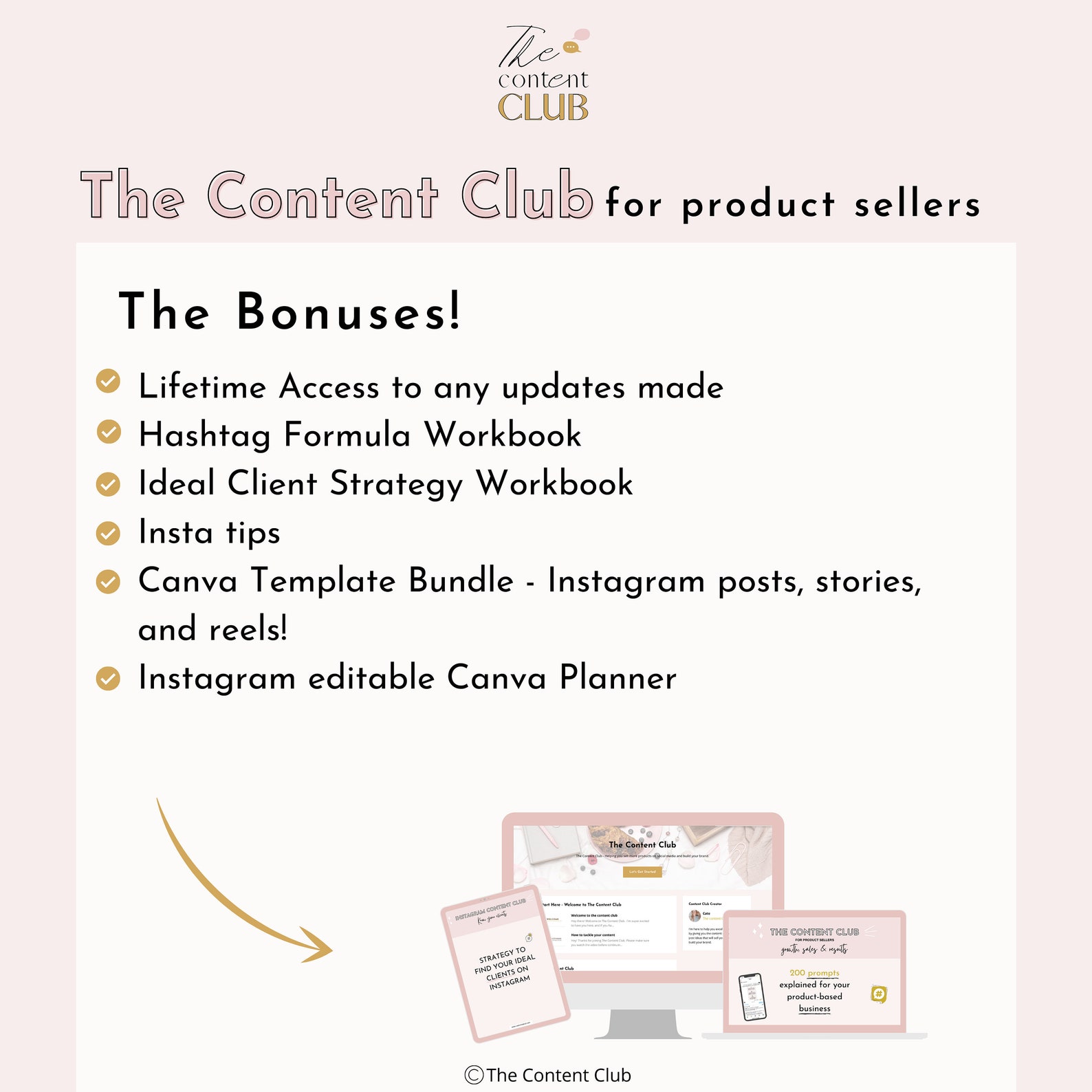 Social Media Content for Product Sellers Content Calendar - Etsy