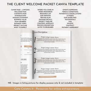 Client Welcome Kit, New Client Welcome Packet, Client Welcome Template ...