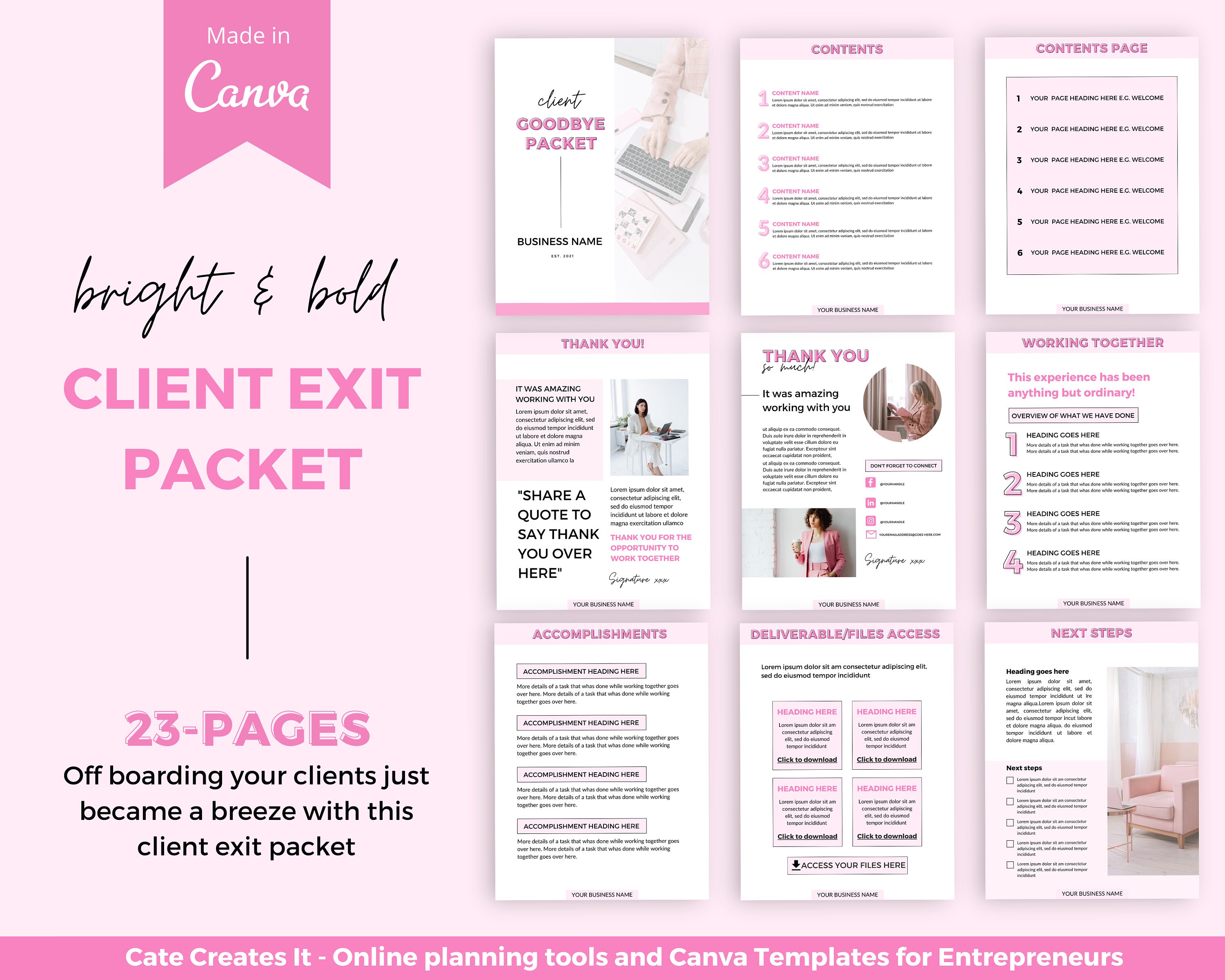 Client Onboarding Bundle Client Onboarding Templates Client - Etsy