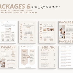 Virtual Assistant Services and Pricing Template, Pricing Guide, Price ...