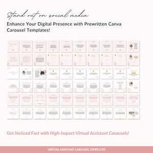 Virtual Assistant Carousel Templates, Virtual Assistant Template ...