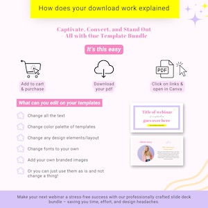 Webinar Slide Deck, Presentation Slides, Masterclass Slides, Webinar ...
