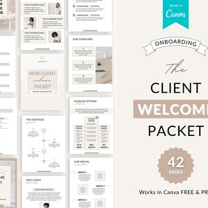 Client Onboarding Bundle, Client Onboarding Templates, Client ...