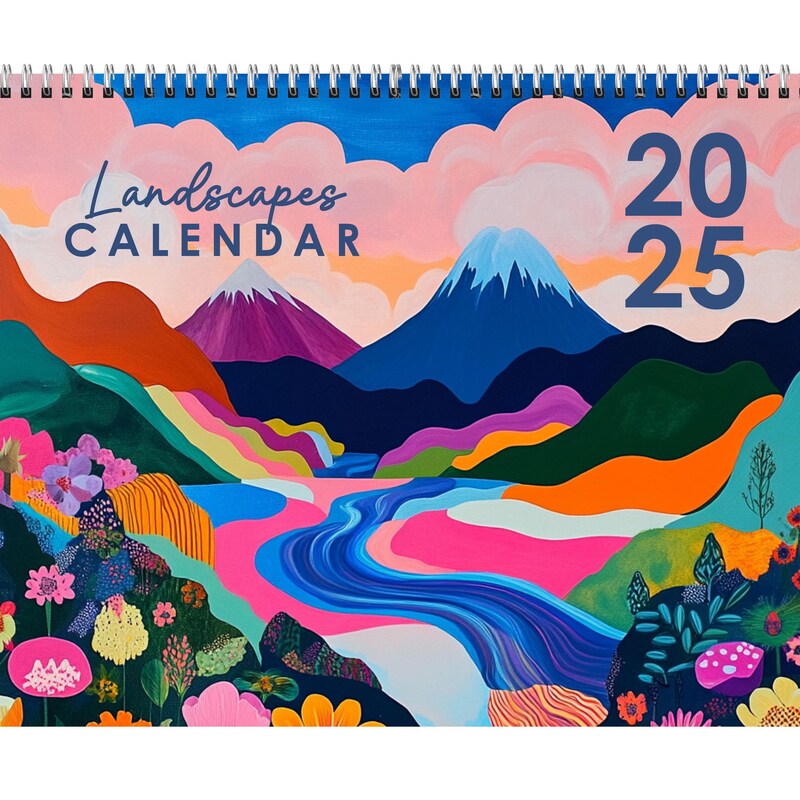 Preppy 2025 Calendar - Etsy