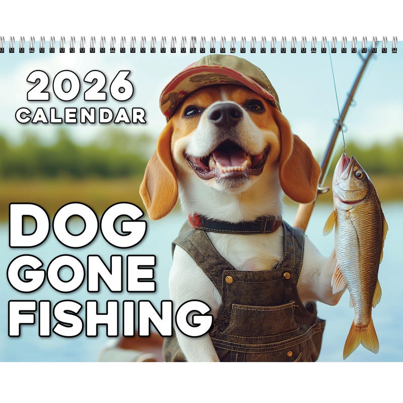 Fishing Calendars 2026 - Etsy