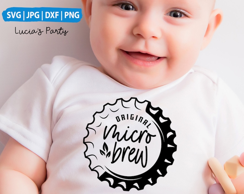 Micro Brew Svg Micro Brew Baby Locally Brewed Cricut | Etsy