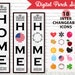 Home Porch Svg, Vertical Home Svg, Vertical Home Sign With Wreath ...