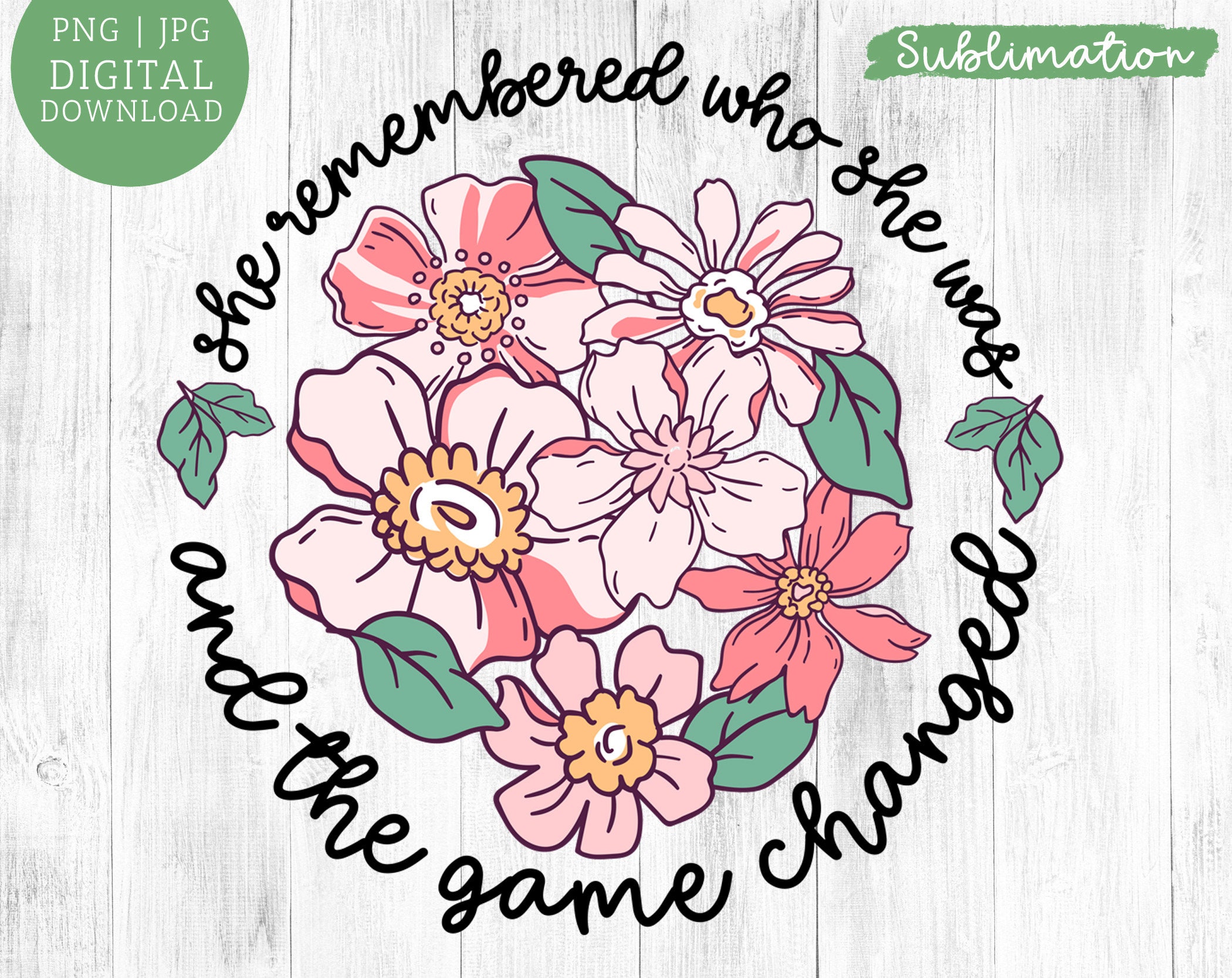 Sublimation Designs Women Downloads Sublimation Quote Designs - Etsy