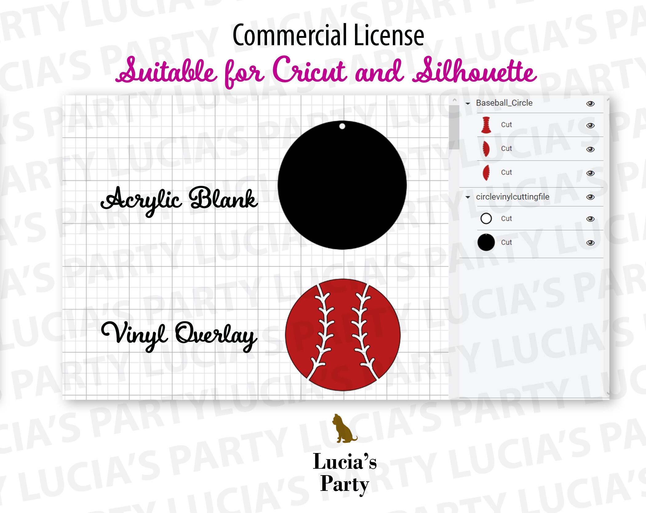 Baseball Laces Svg, Baseball Laces Png, Baseball Keychain, Zindee Cut ...