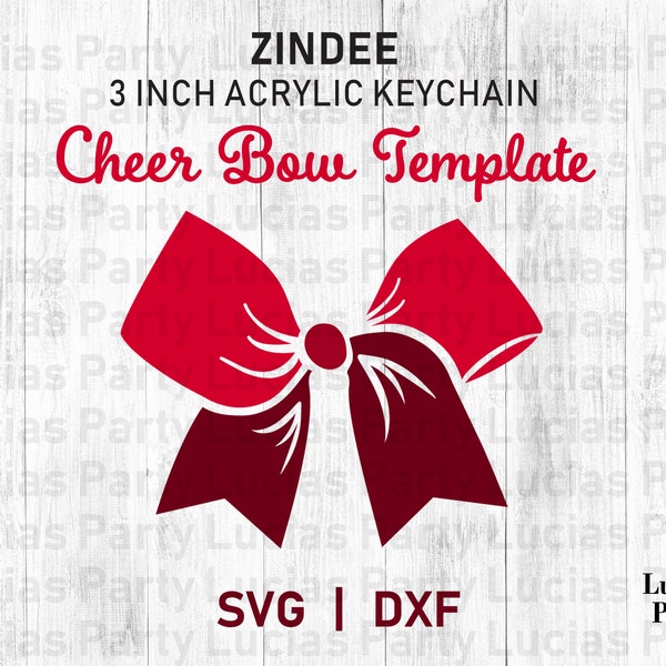 Cheer Bow Svg - Etsy