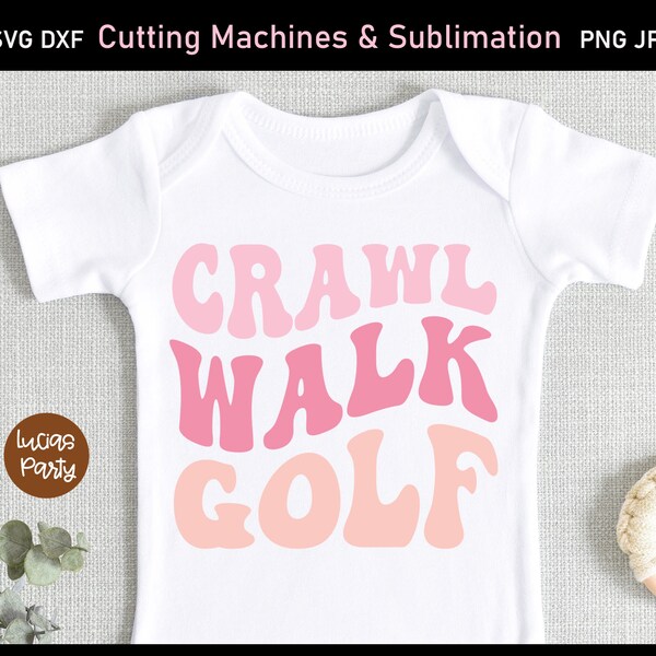 Crawl Walk Golf - Etsy