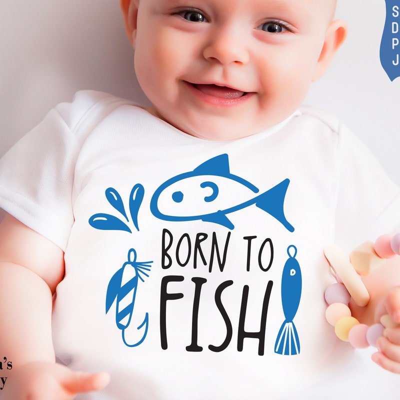 Born to Fish - Etsy