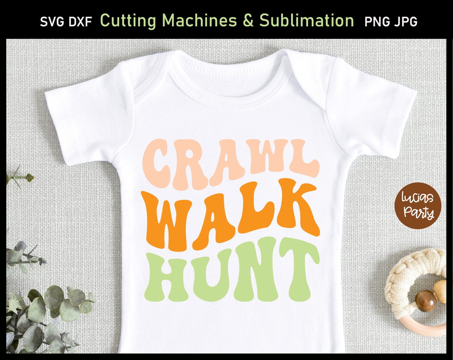 Crawl Walk Hunt SVG Hunting Baby Svg Hunt Baby Svg Hunting - Etsy