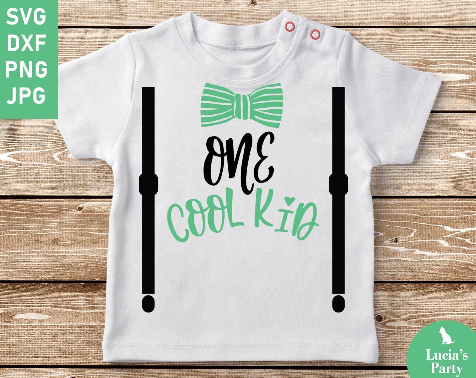 One Cool Kid Svg One Year Old Birthday Svg First Birthday Shirt Svg 1st ...