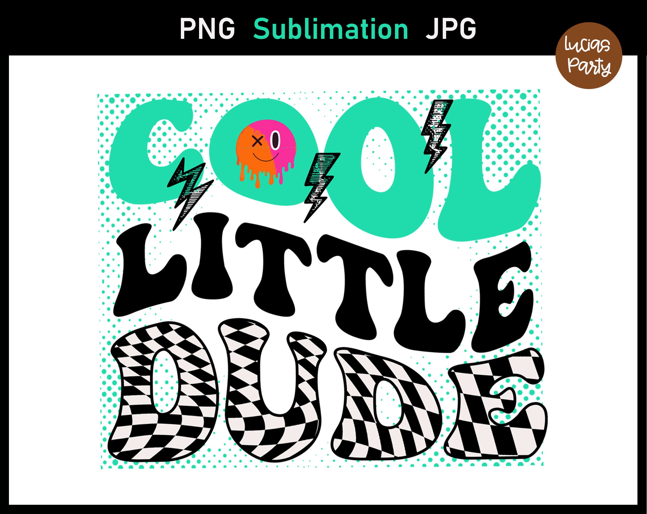 Cool Little Dude PNG, Cool Dude Shirt Boys Sublimation Png for Boys ...