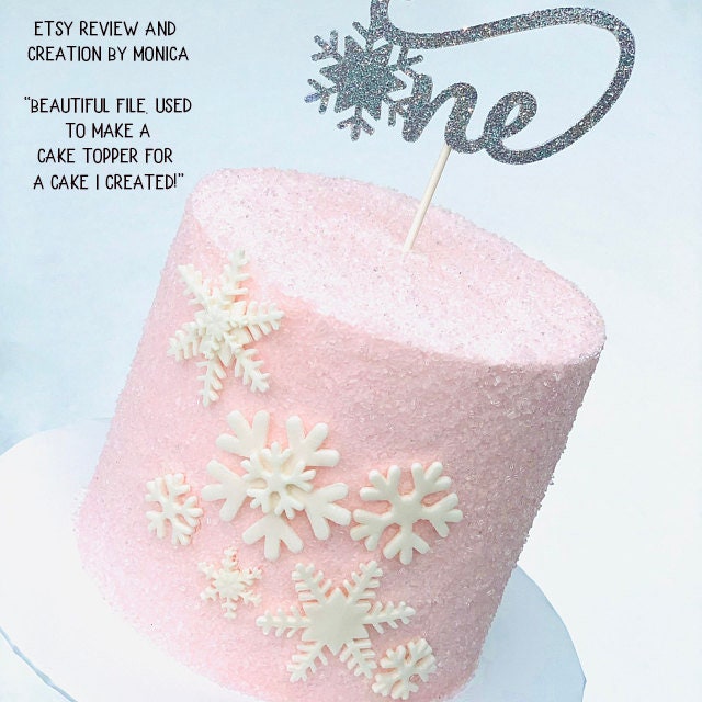 Snowflake 1 Svg, One Snowflake Svg, Onederland Svg, Winter Onederland ...