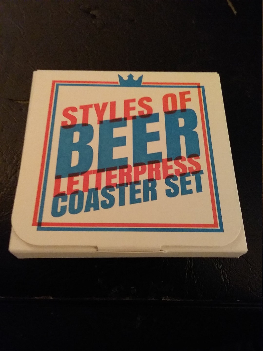 Styles of Beer Coaster Set - Etsy