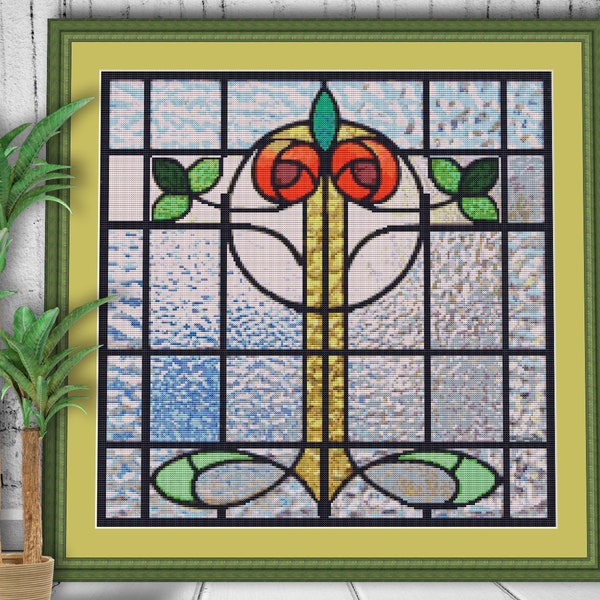 Stained Glass Machine Embroidery Designs - Etsy