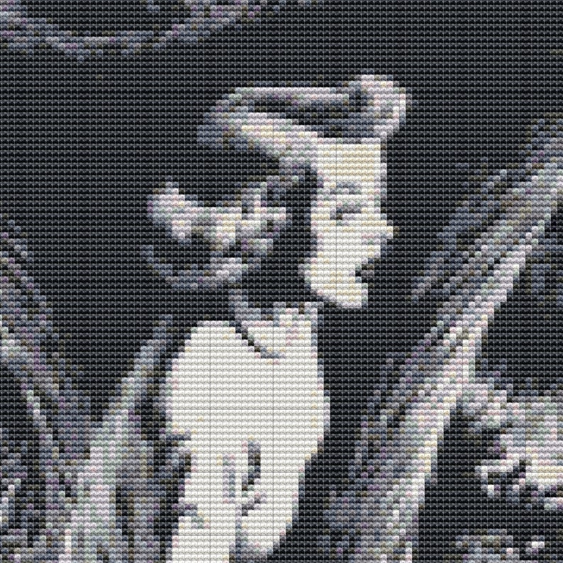 Nancy Drew Illustration Counted Cross Stitch Pattern PDF Down - Etsy