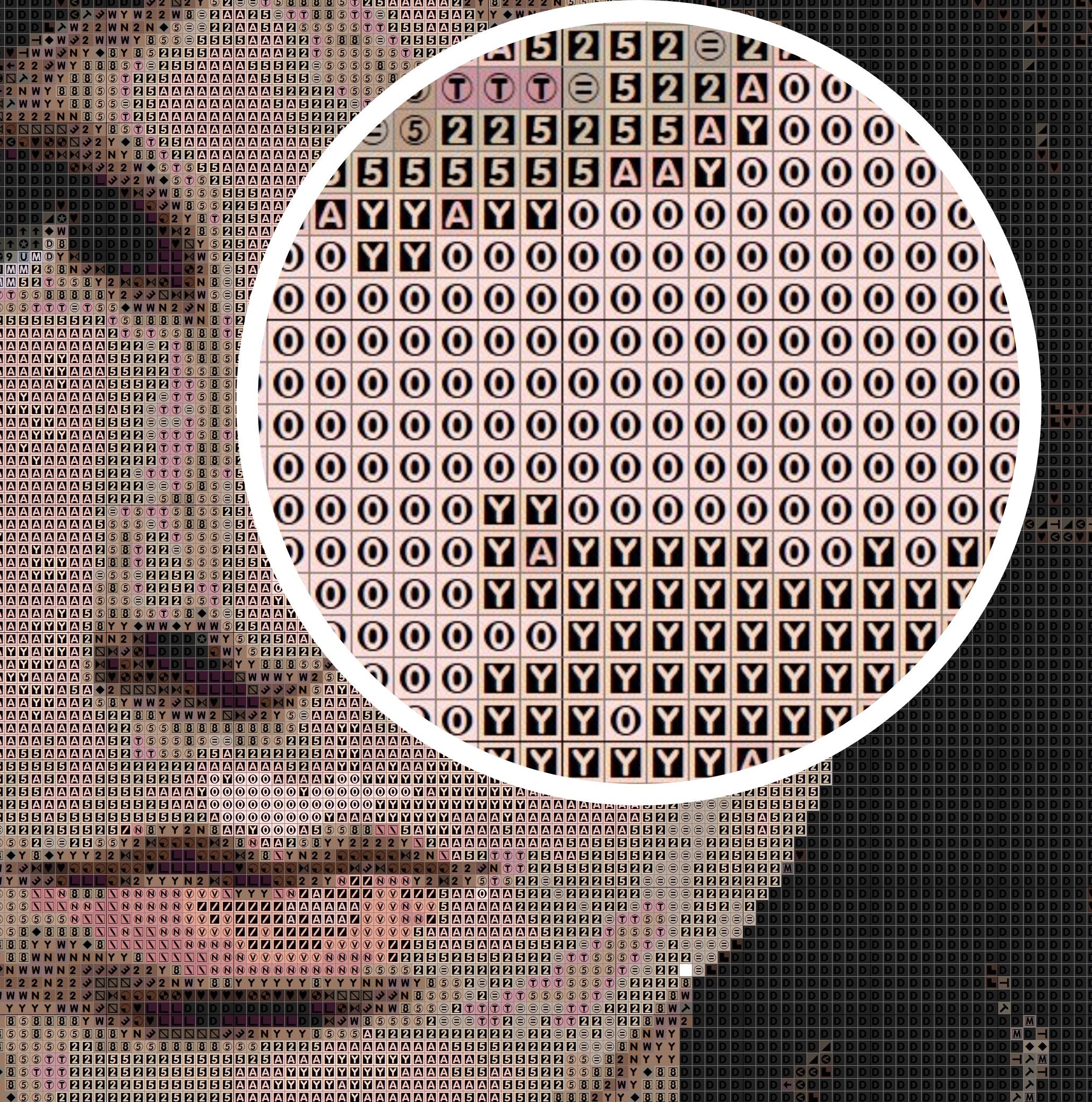Jim Morrison Counted Cross Stitch Pattern PDF Down Load 482 - Etsy