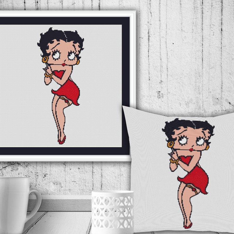 Betty Boop Crochet Pattern - Etsy
