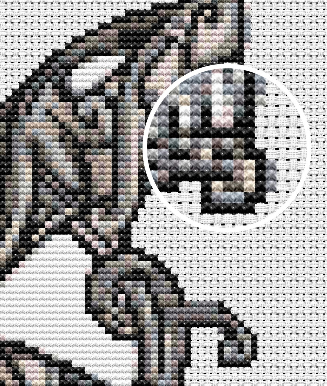 Viking Dragon Pattern Counted Cross Stitch Pattern Chart PDF - Etsy