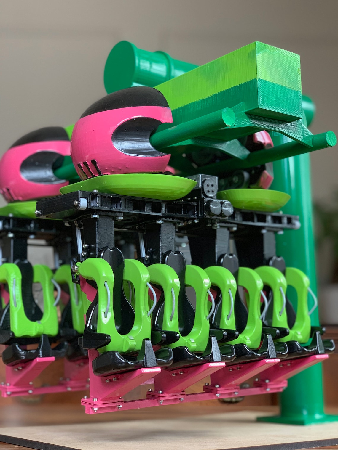 Digital CAD Files for 3D Printable Roller Coaster Train Inverted ...