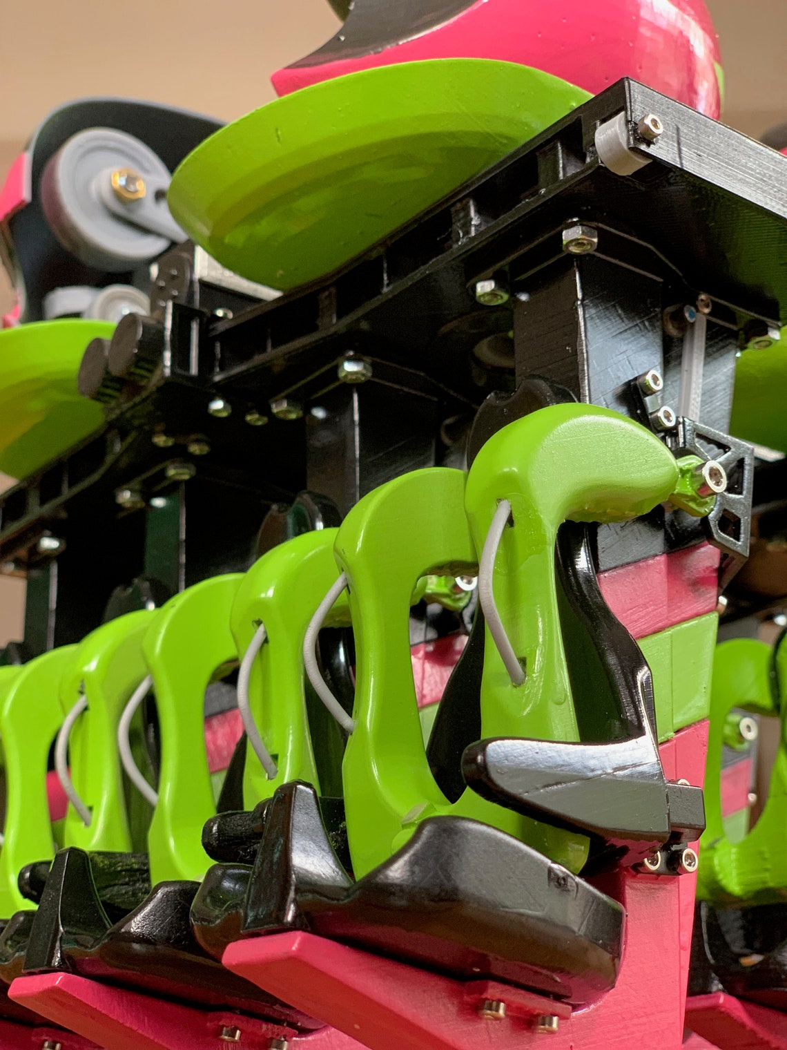 Digital CAD Files for 3D Printable Roller Coaster Train Inverted ...