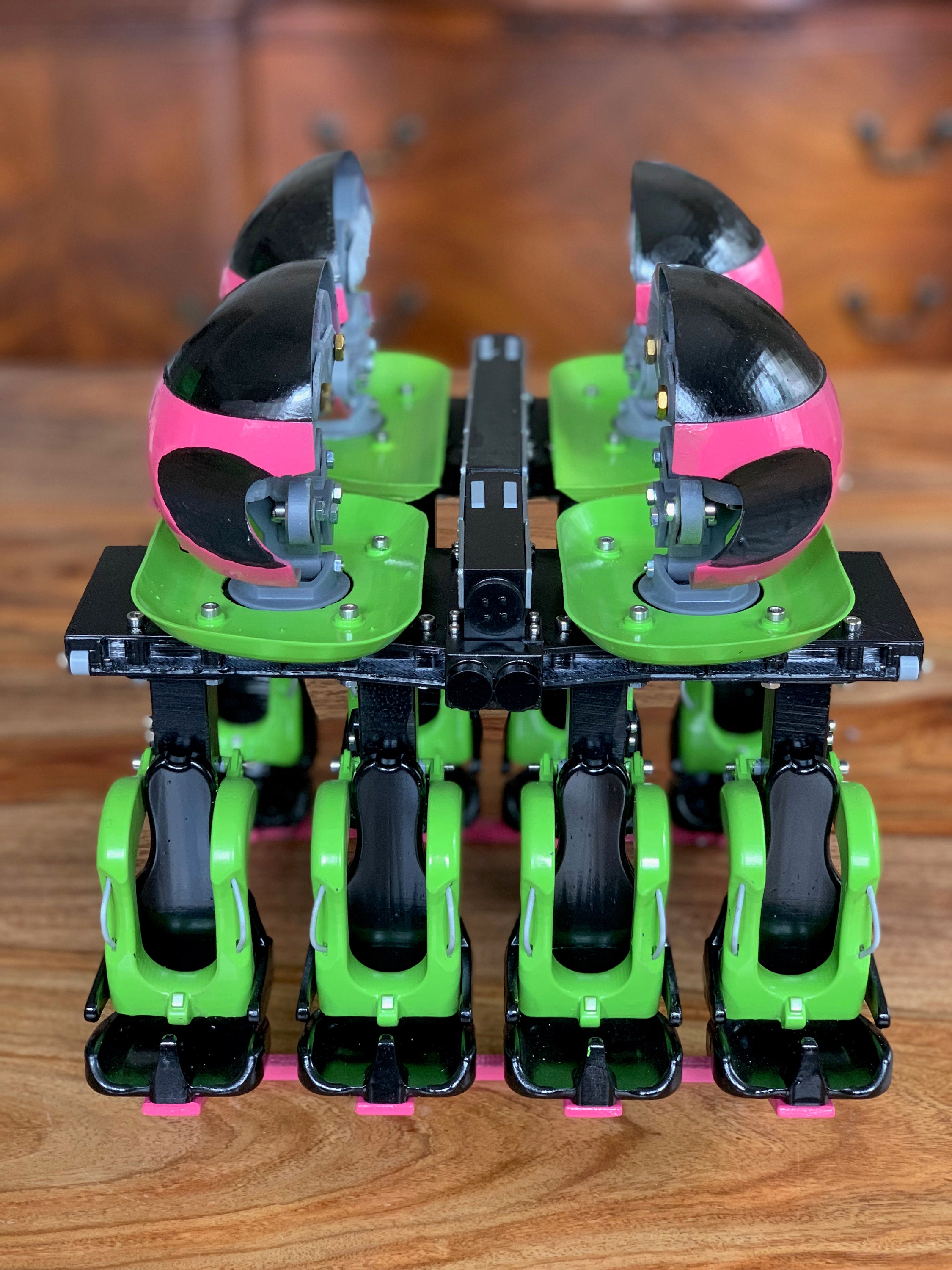 Digital CAD Files for 3D Printable Roller Coaster Train Inverted ...