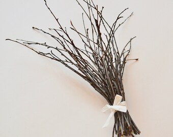 Cherry Wood Twigs ~twig Bundle ~ Cherry Wood Branch ~ Fall Decor ~ Fall ...