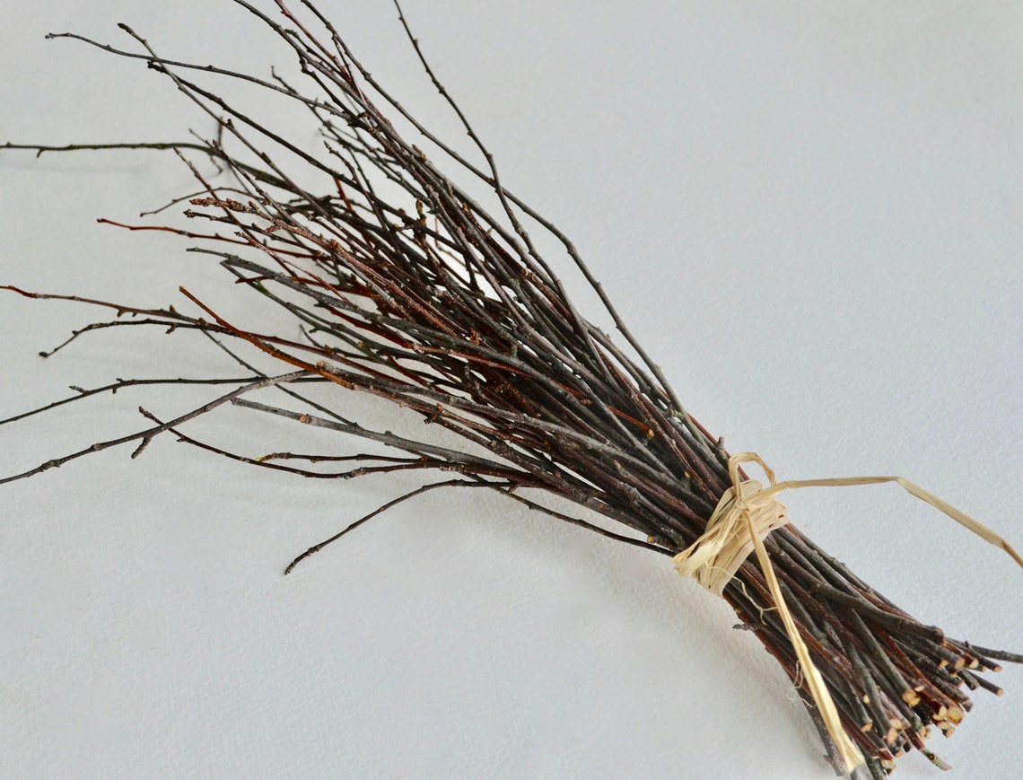 Cherry Wood Twigs ~twig Bundle ~ Cherry Wood Branch ~ Fall Decor ~ Fall ...