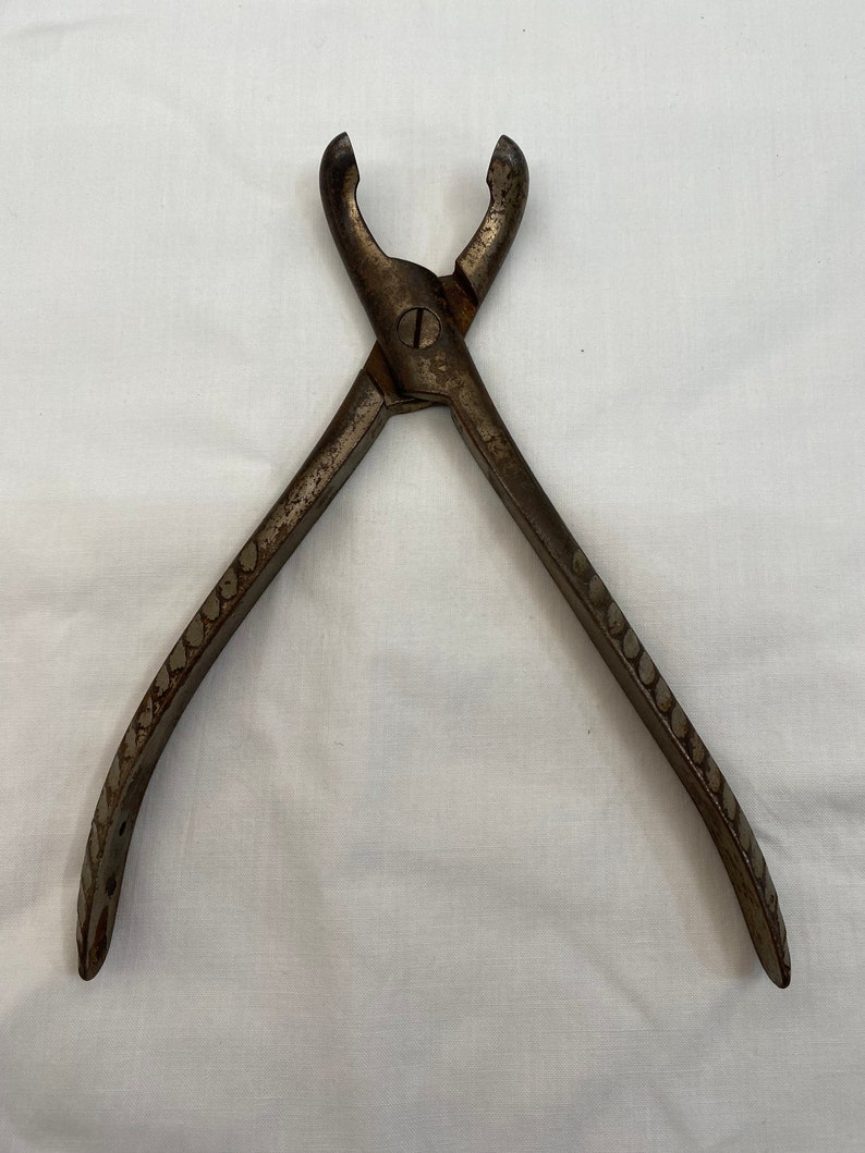 Antique Dental Tool Tooth Extractor Pliers - Etsy