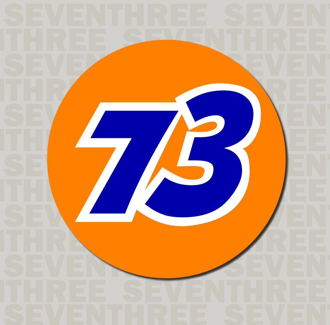 73 Sticker - Etsy