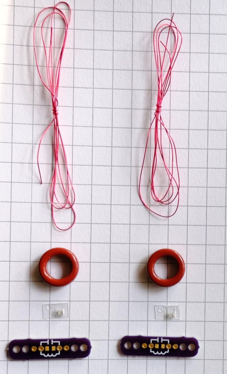 Microlight QRP HF Trap Kit (v3) for Use With End Fed Half Wave Antennas ...