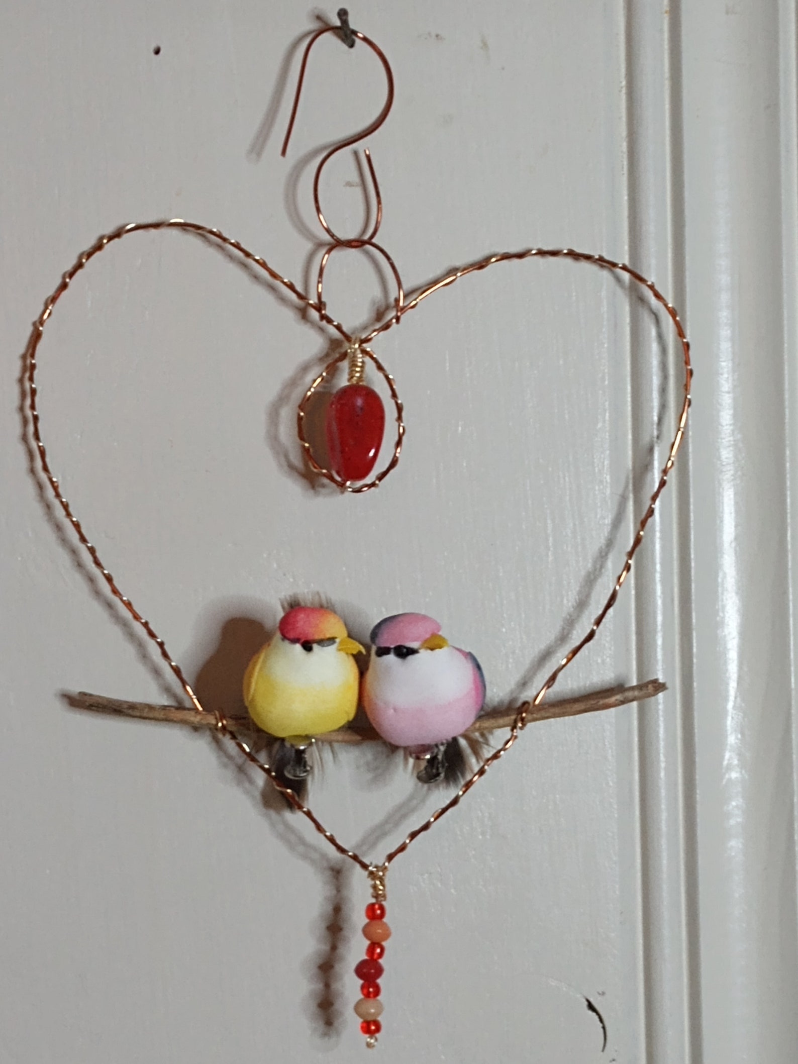 Hummingbird Swing Handmade Bird Perch Bird Lovers Gift Rustic Decor ...