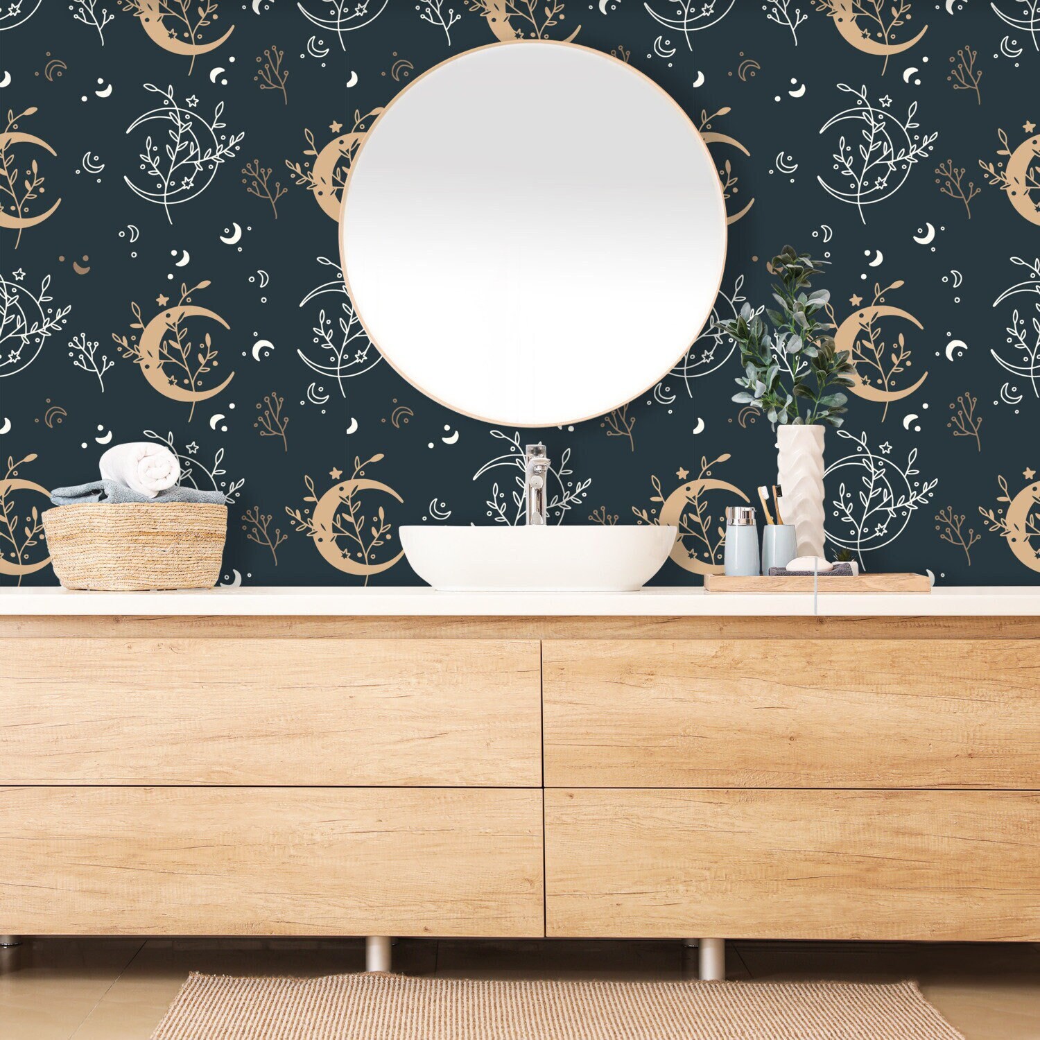 Peel and Stick Wallpaper Washable - Etsy