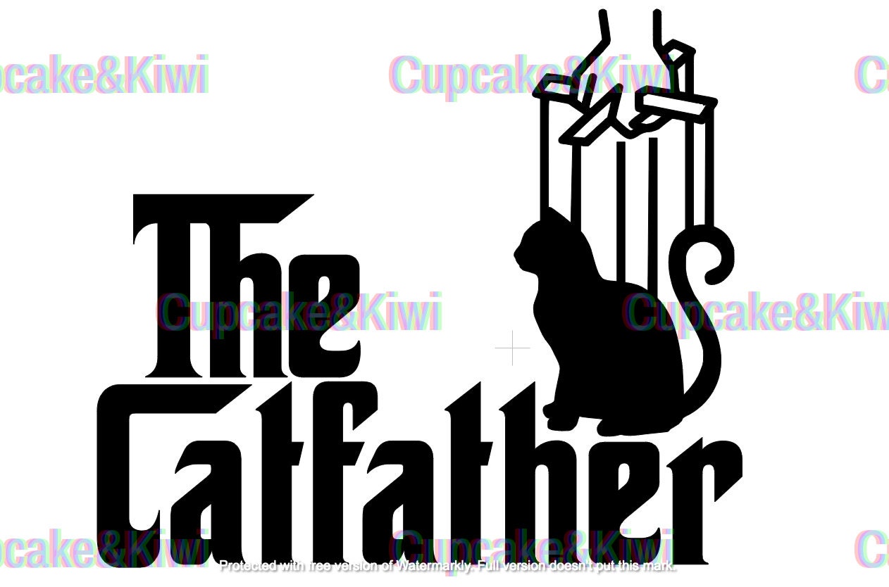 The Catfather SVG File / File for Cricut / Movie SVG / Cutting File ...