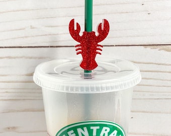 Lobster Straw - Etsy