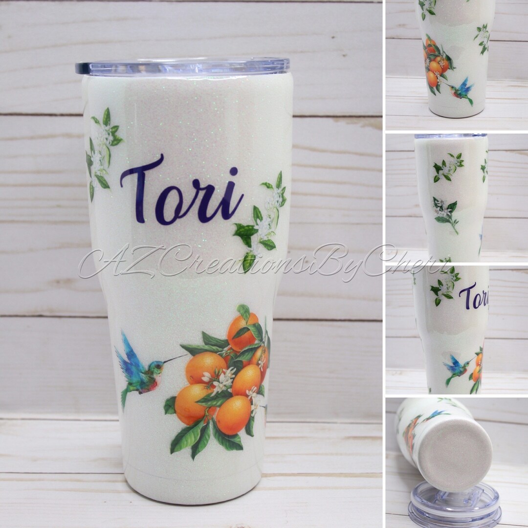 Orange Blossom 30oz Tumbler - Etsy