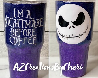 Im a Nightmare Before Coffee Png - Etsy