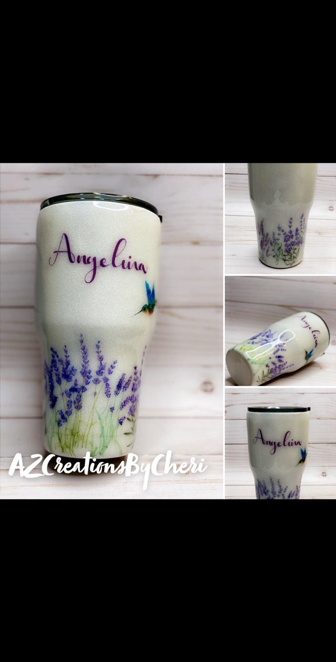 Hummingbird Custom Tumbler - Etsy