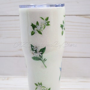 Orange Blossom 30oz Tumbler - Etsy