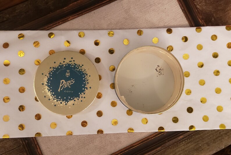 Decor Display Vintage Gift Box Collection 1960S PARIS Dusting Powder ...
