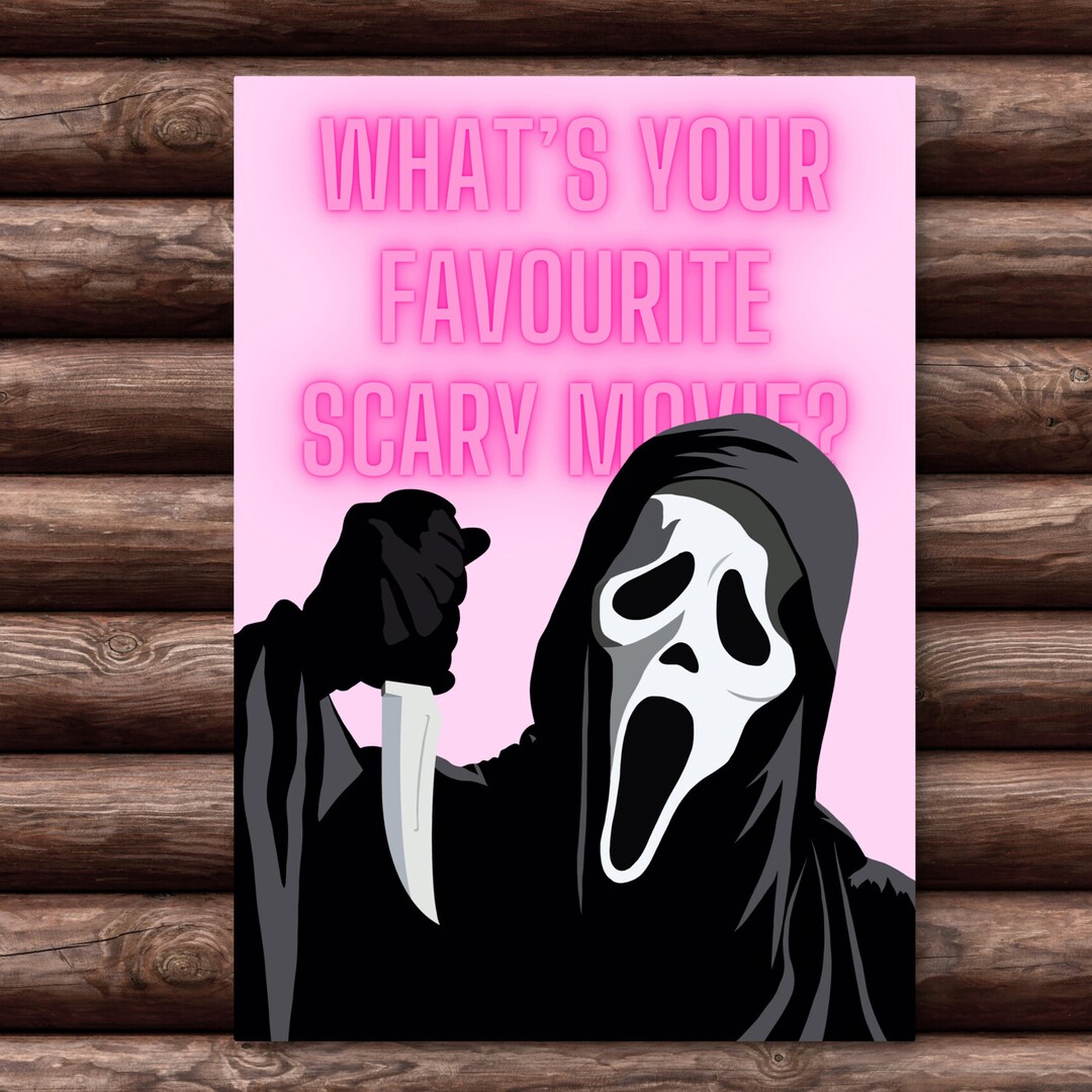 Scream / Ghostface A4 Print Kitchen / Bedroom / Living Room - Etsy