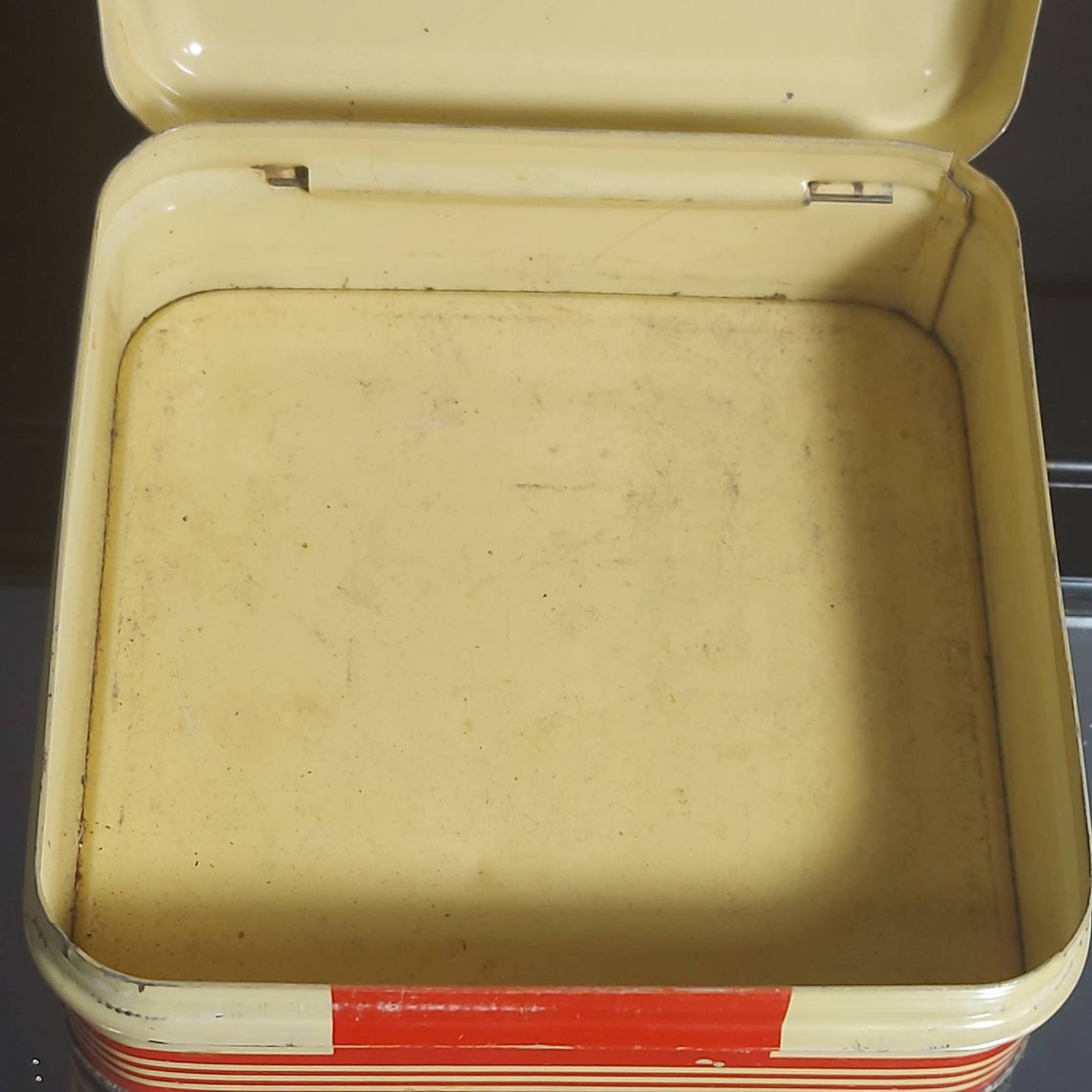 Antique Sentinel Utility, First Aid Kit, Metal Tin, Vintage 40s, Red ...